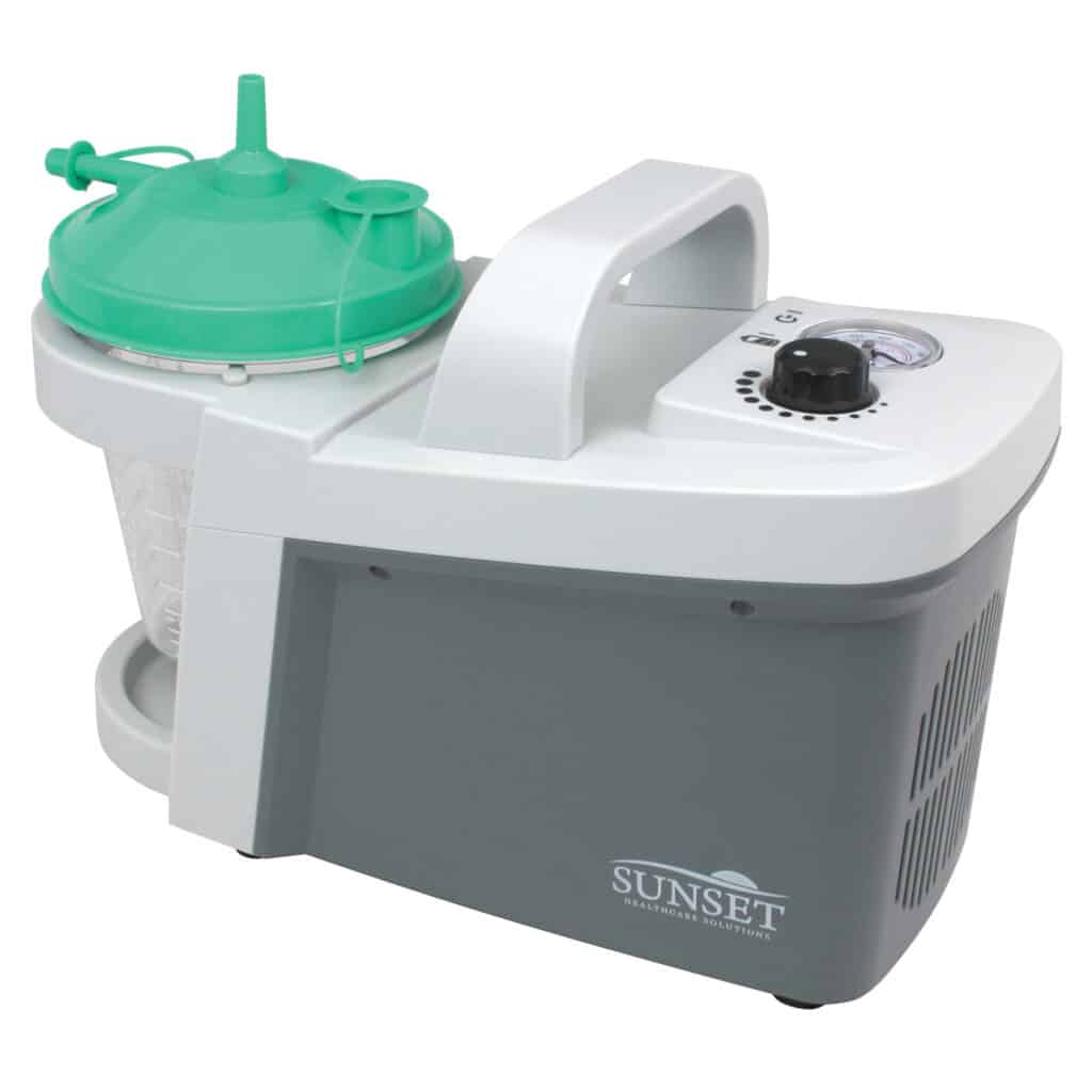 SU100DC Portable Suction Machine AC/DC - Sunset Healthcare Solutions