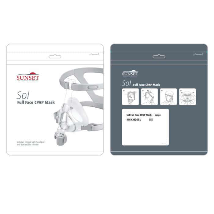 CM061 Ray Full Face Pediatric CPAP/NIV Mask – Sunset Healthcare Solutions