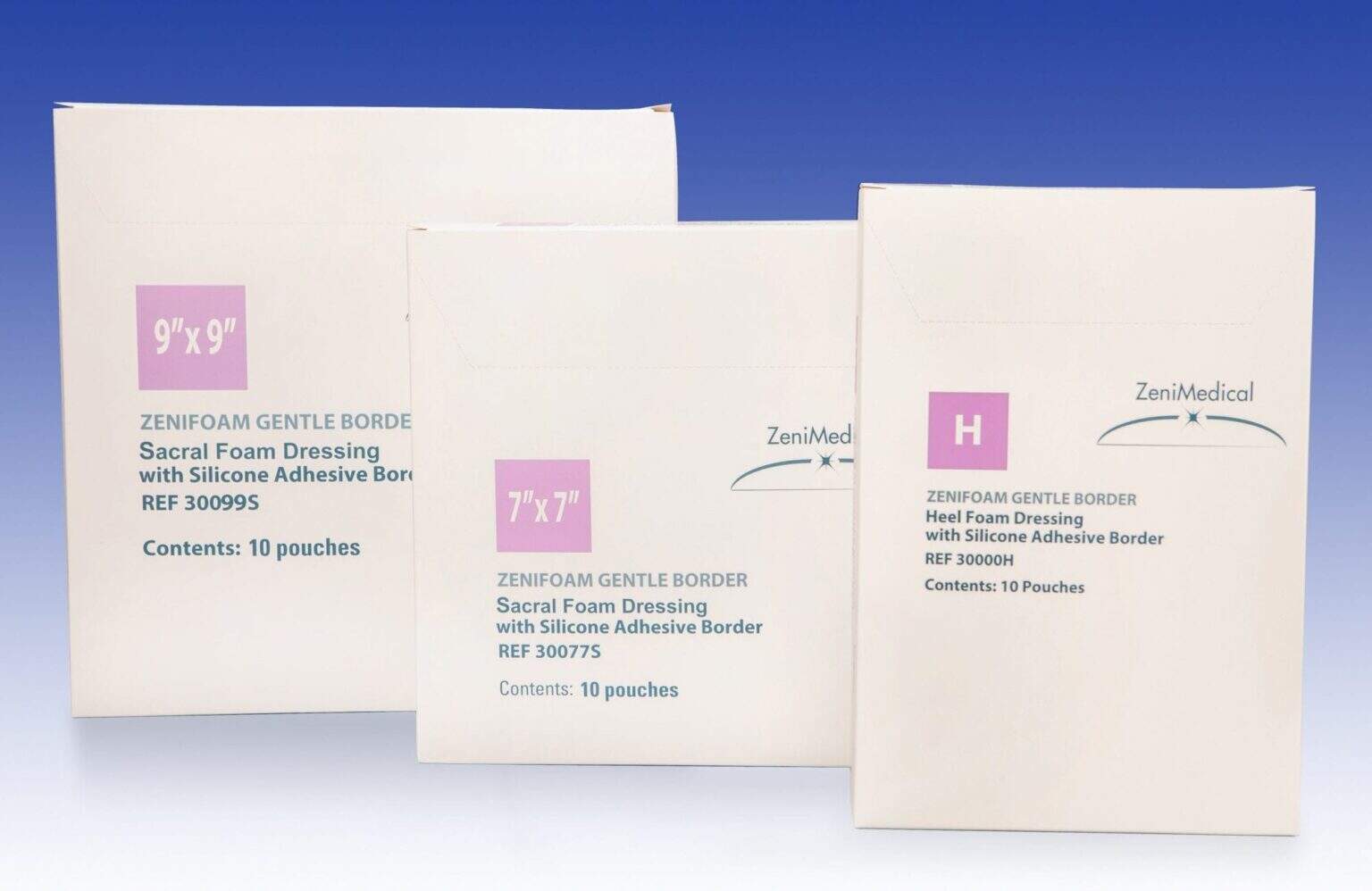 ZeniFOAM Gentle Border - Sunset Healthcare Solutions