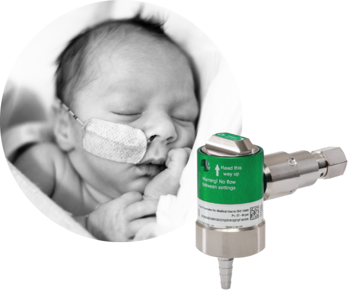 Microflow Microdial Flowmeter - Sunset Healthcare Solutions