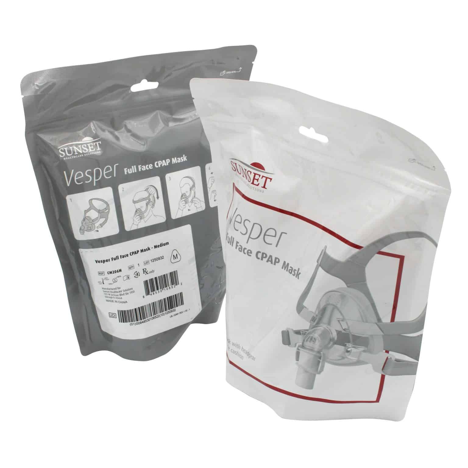 CM206 Vesper Full Face CPAP Mask - Sunset Healthcare Solutions